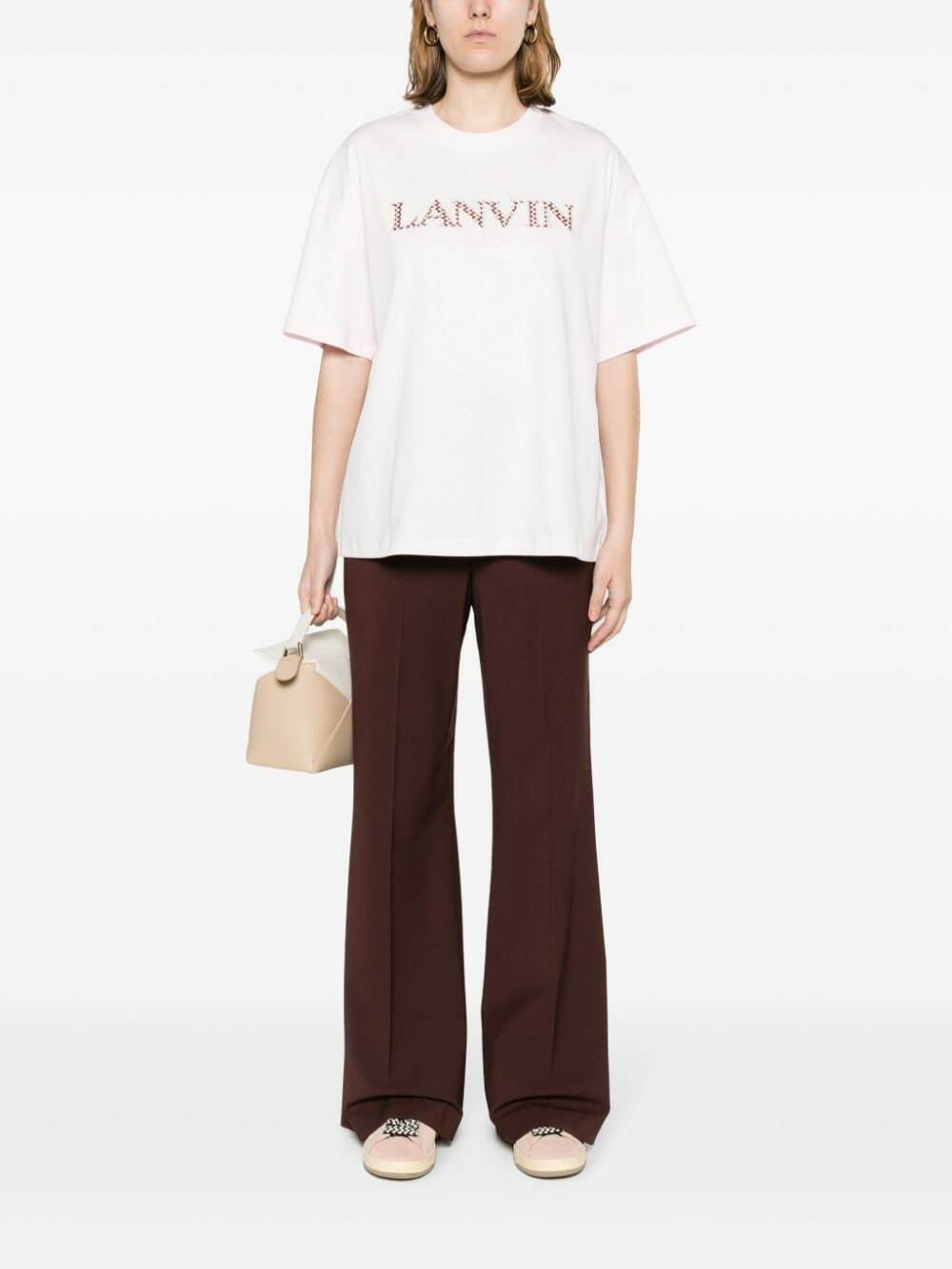 LANVIN - Logo Cotton T-shirt Lanvin