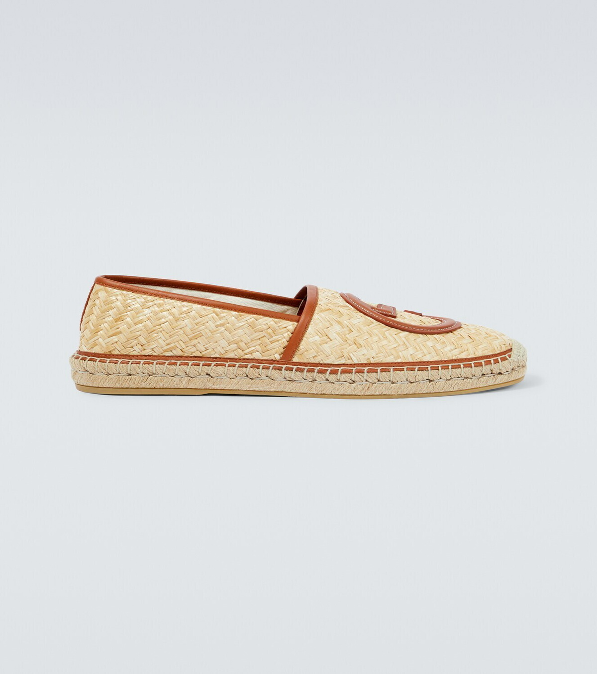 Gucci Interlocking G raffia espadrilles Gucci