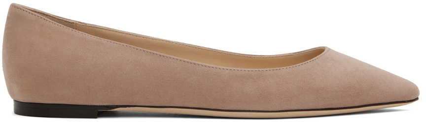 Jimmy Choo Tan Romy Ballerina Flats Jimmy Choo