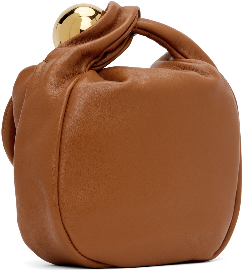 Jil Sander Tan Small Sphere Pouch Jil Sander