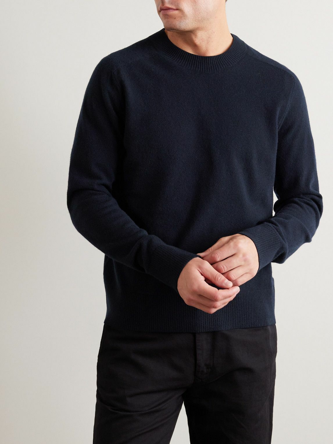Mr P. - Wool Sweater - Blue Mr P.