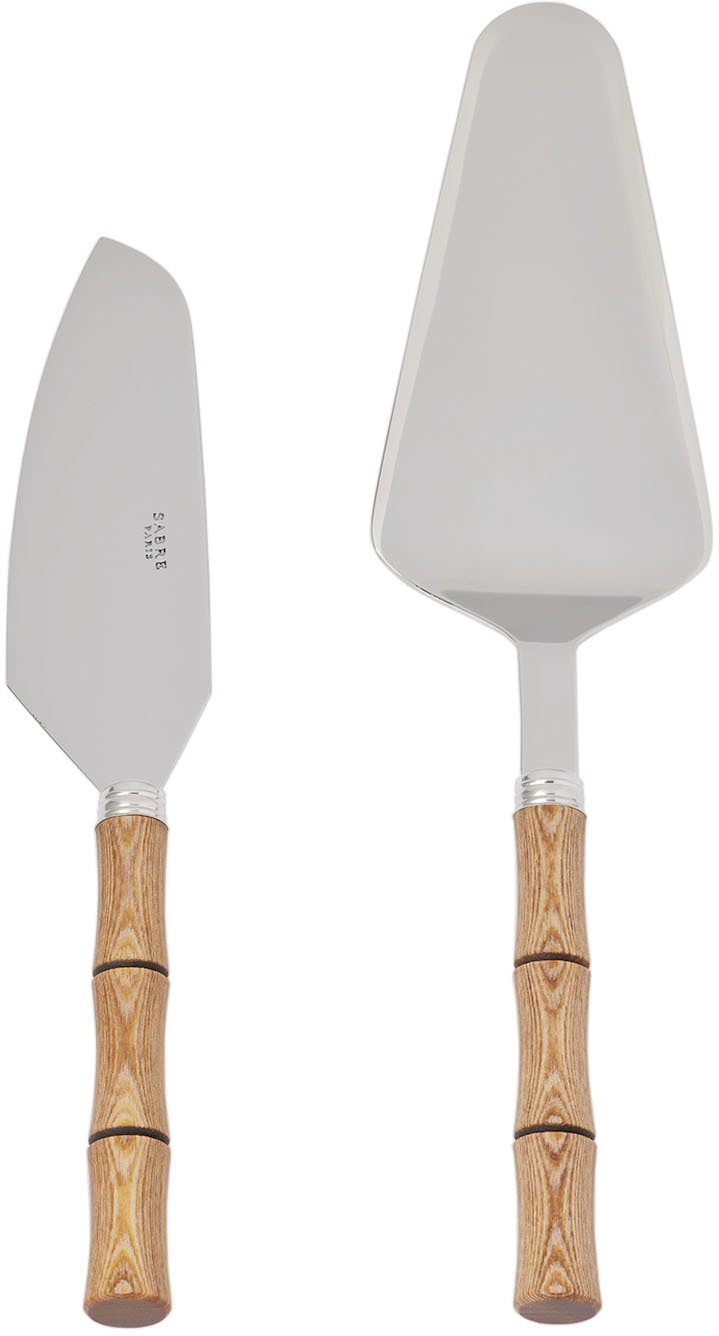 Sabre Bamboo Pie & Tart Dessert Serving Set Sabre