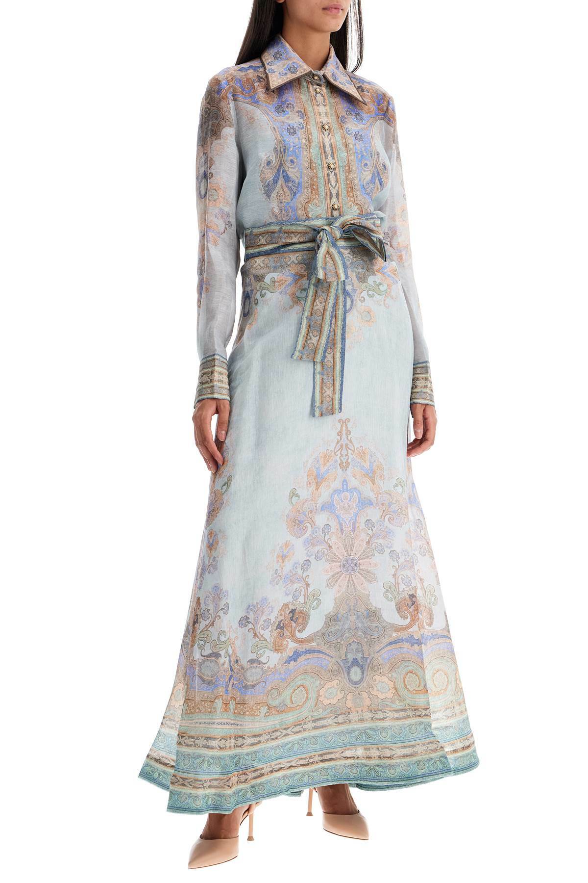 ZIMMERMANN long eden maxi sk Light blue Zimmermann