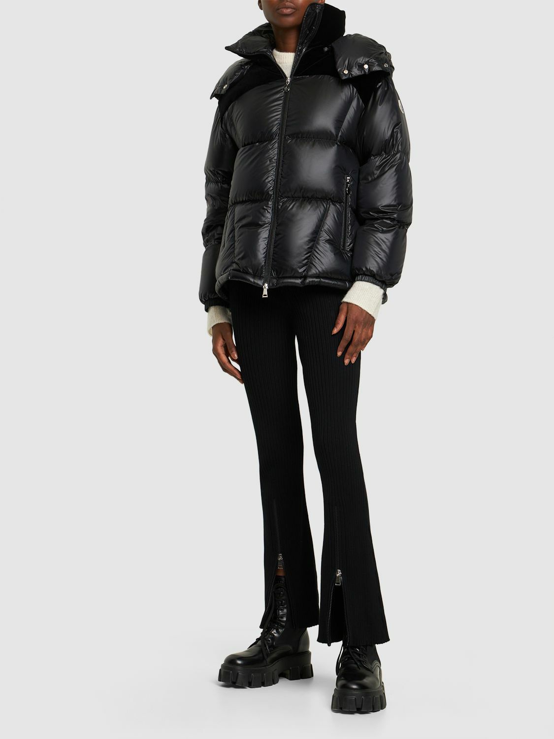 MONCLER - Meandre Nylon Down Jacket Moncler