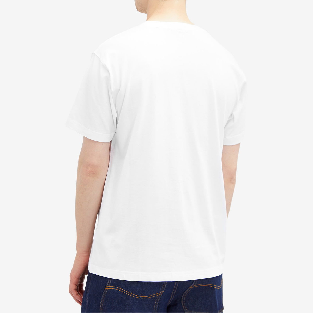 Dime Men's Classic Duo Logo T-Shirt in White Dime