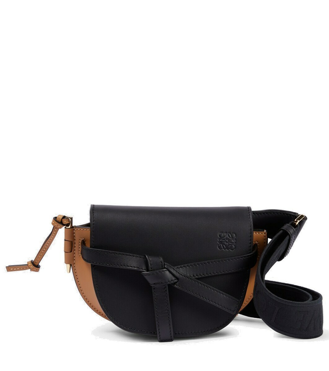 Loewe Gate Dual Mini leather shoulder bag Loewe