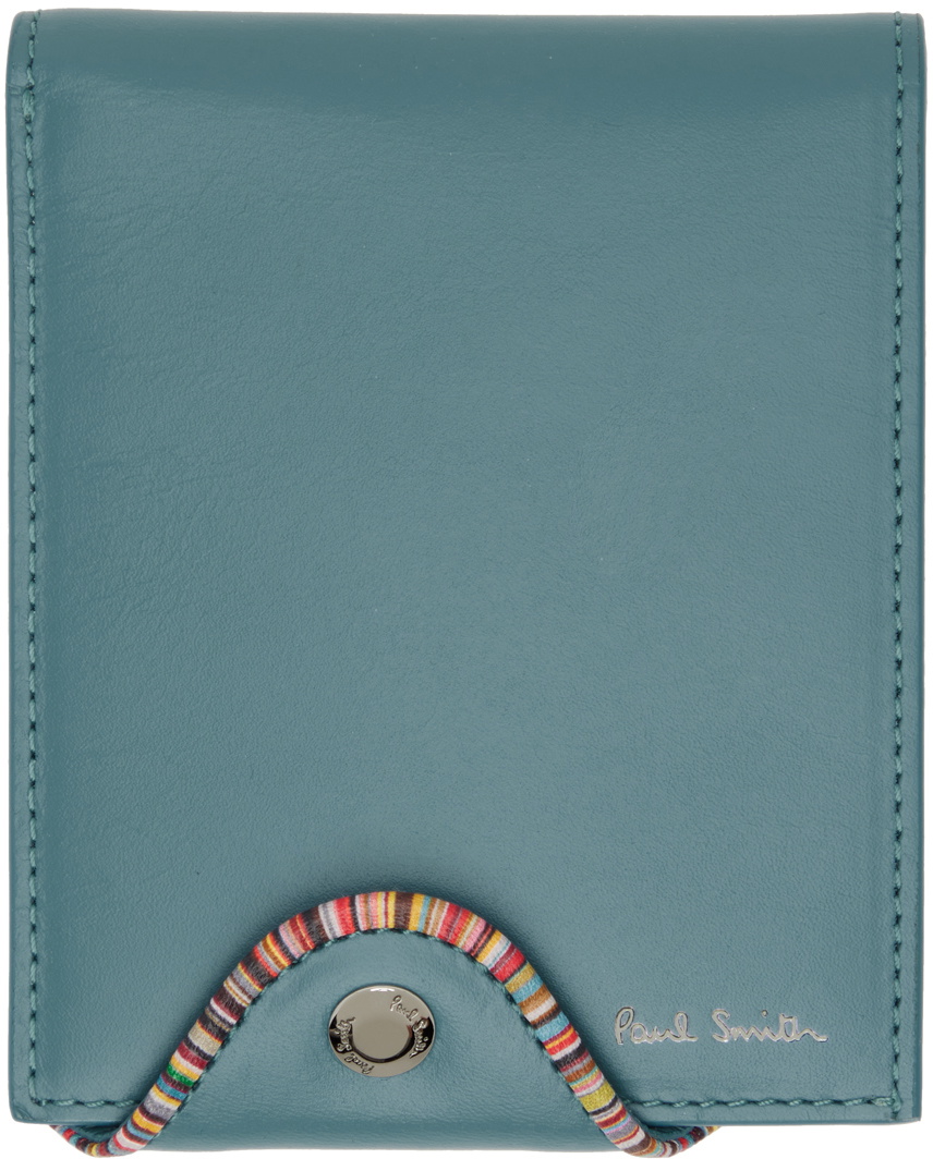 Paul Smith Blue Signature Stripe Wallet Paul Smith