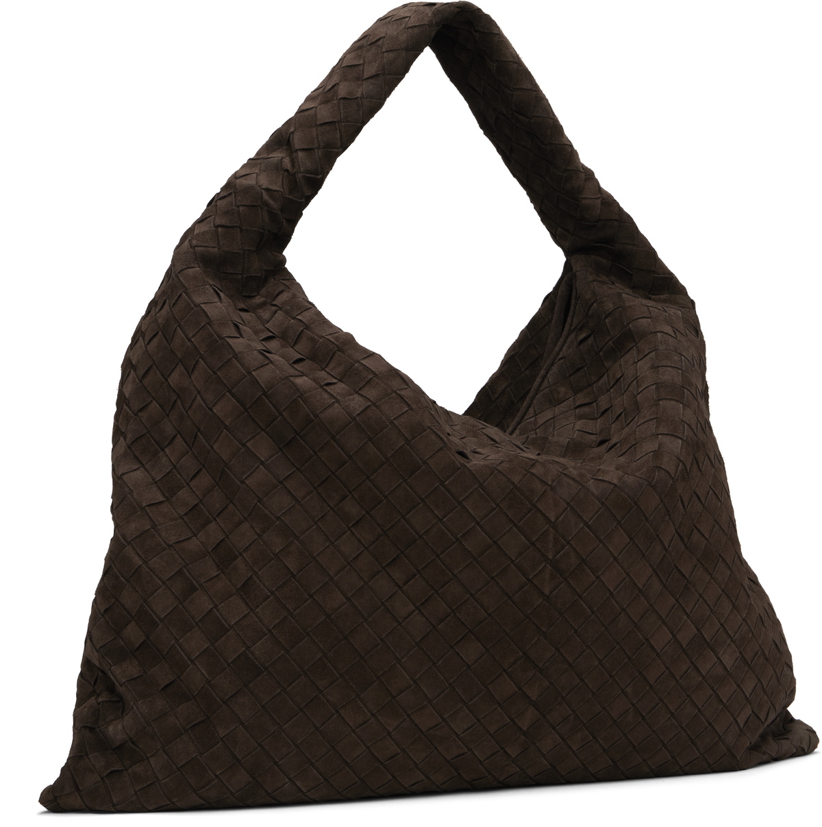 Bottega Veneta Brown Large Hop Bag Bottega Veneta