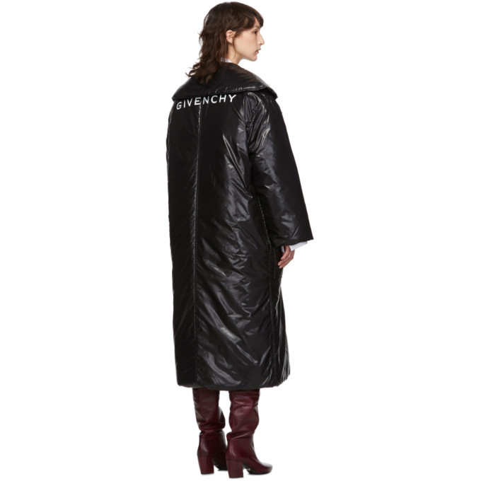 Givenchy Black Down Logo Jacket Givenchy