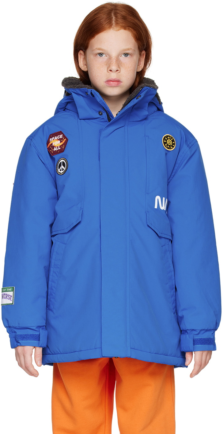 Molo Kids Blue Harding Jacket Molo