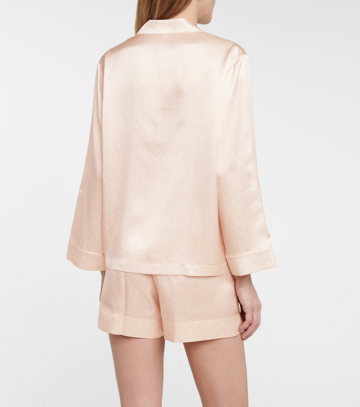 Eres - Lettre silk satin blouse ERES