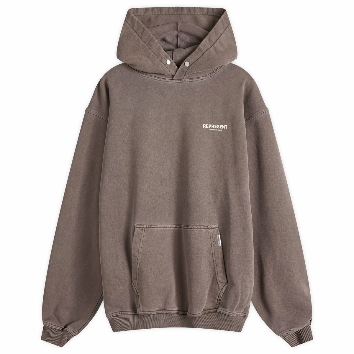 Represent Men's Owners Club Hoodie in Fog Represent