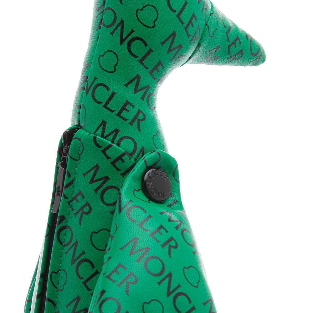 Moncler Men's Duck Key Ring in Green Moncler