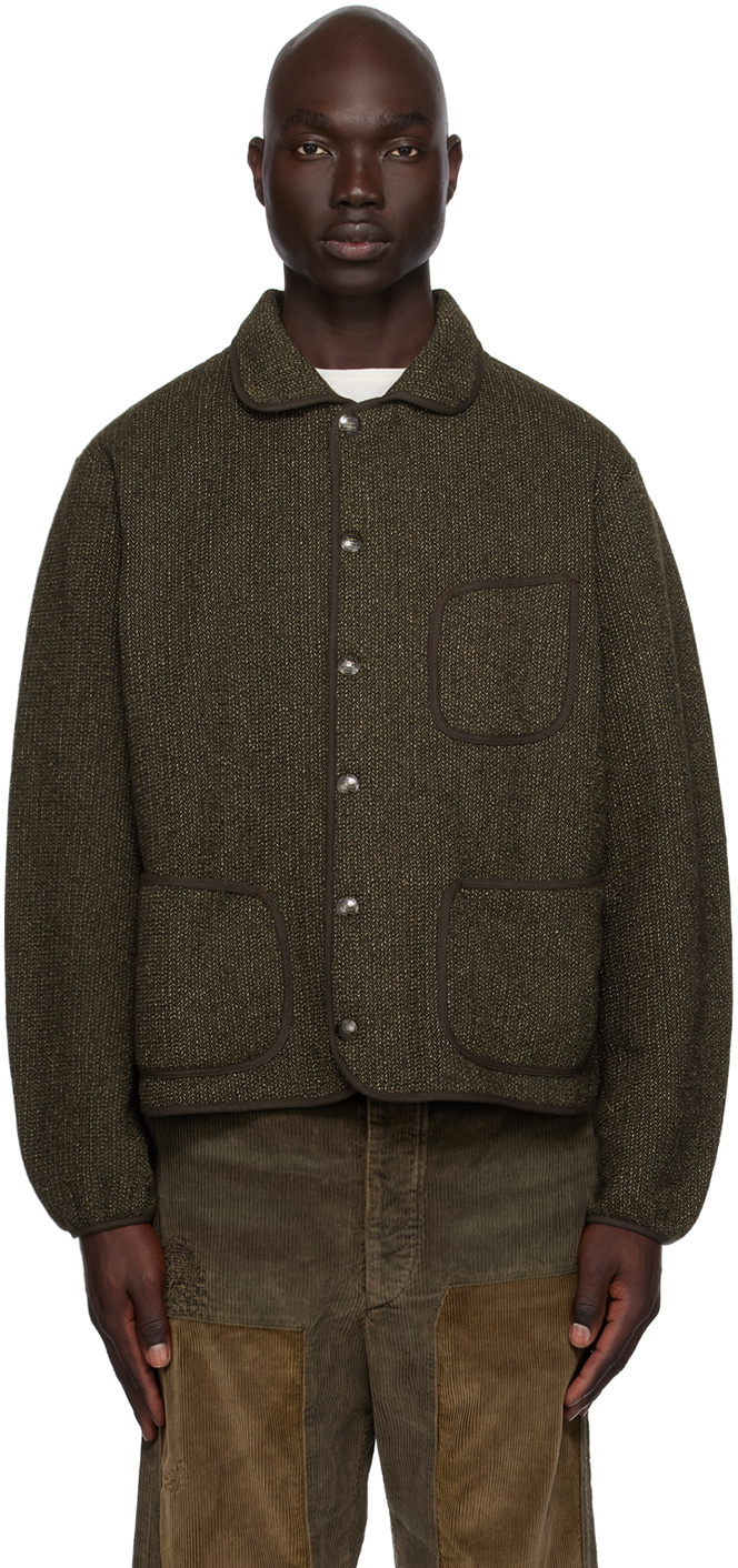 RRL Khaki Patch Pocket Jacket RRL