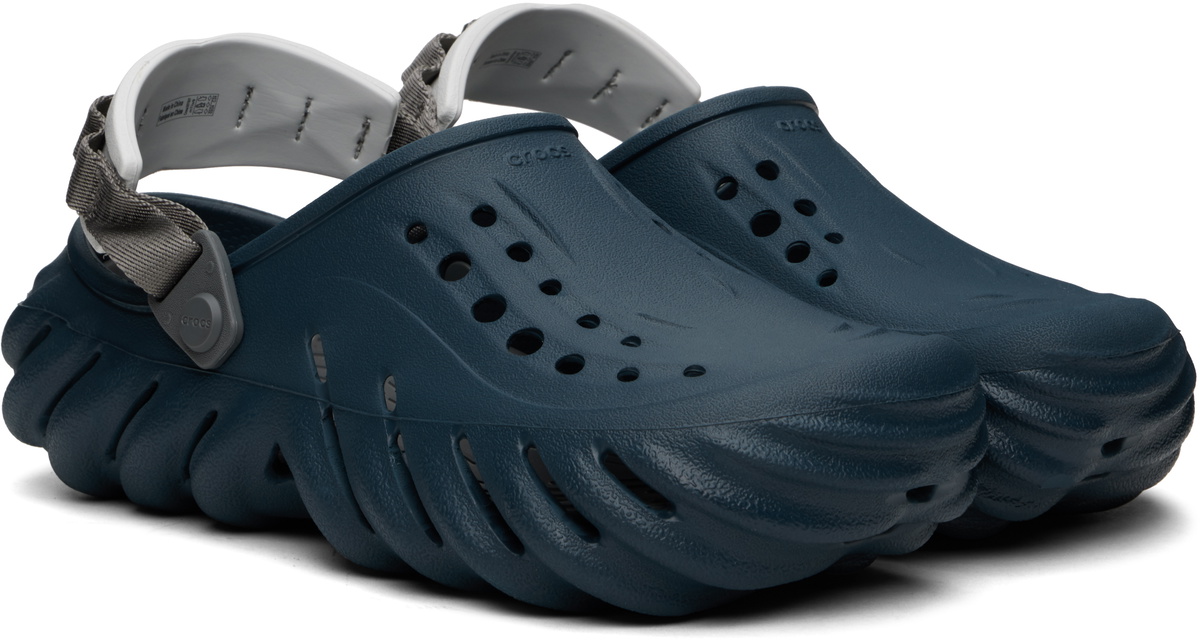 Crocs Navy Echo Clogs Crocs
