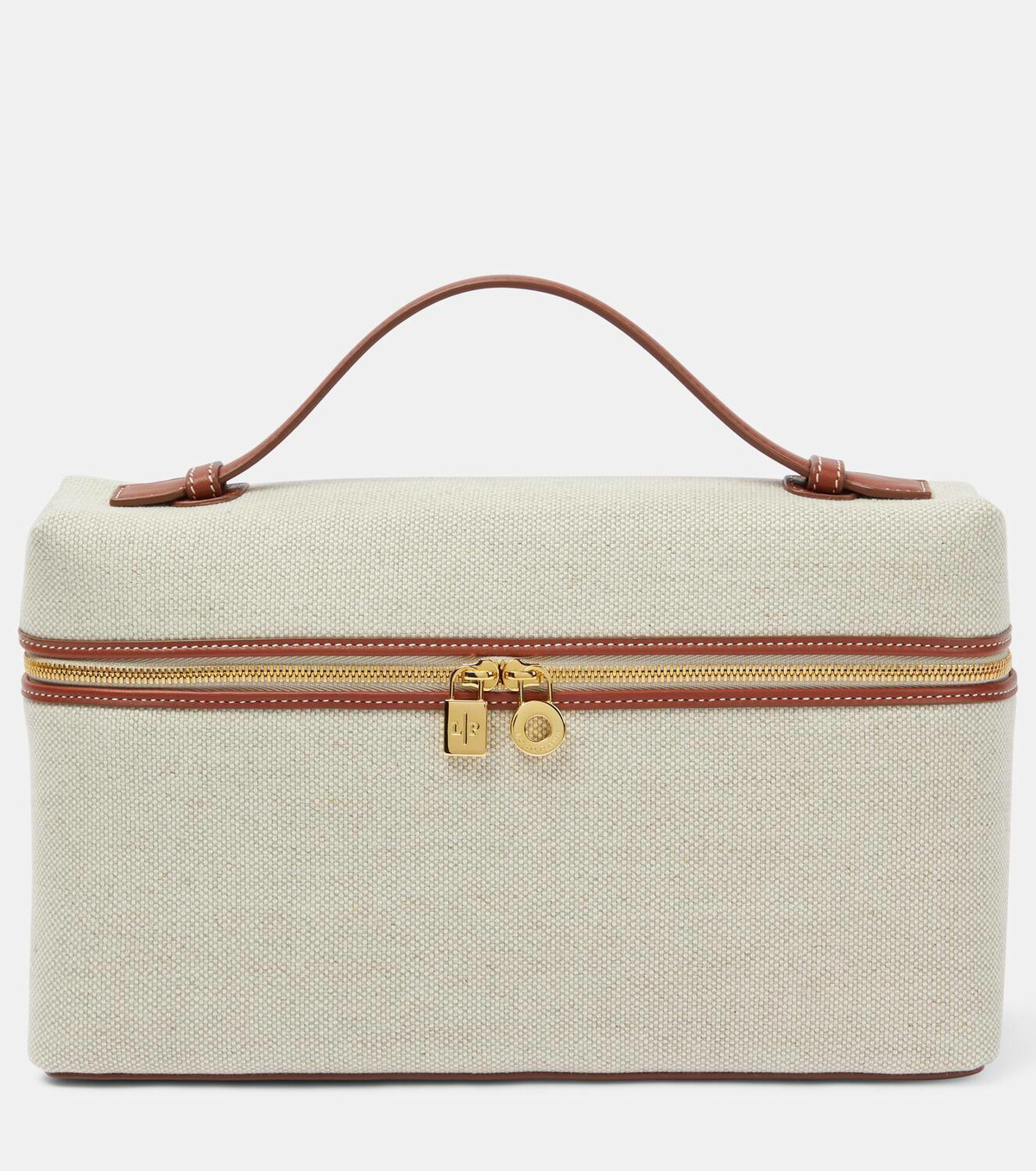 Loro Piana Extra Pocket Medium canvas tote bag Loro Piana