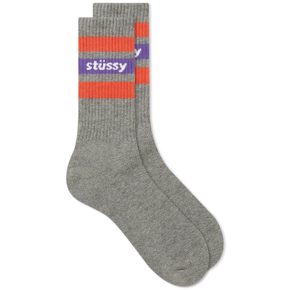Stussy Stripe Crew Sock Stussy