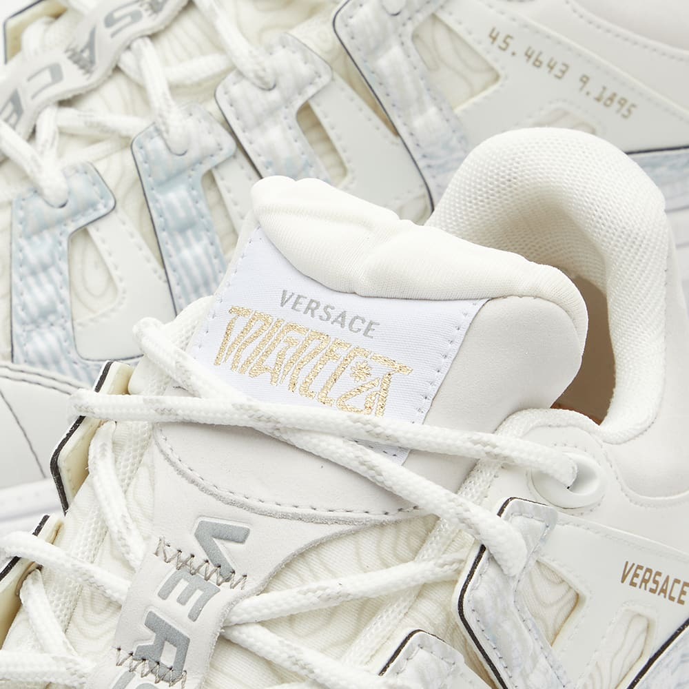 Versace Women's Greca Sneakers in White Versace