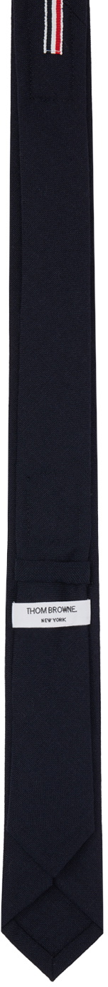 Thom Browne Navy RWB-Stripe Tie Thom Browne