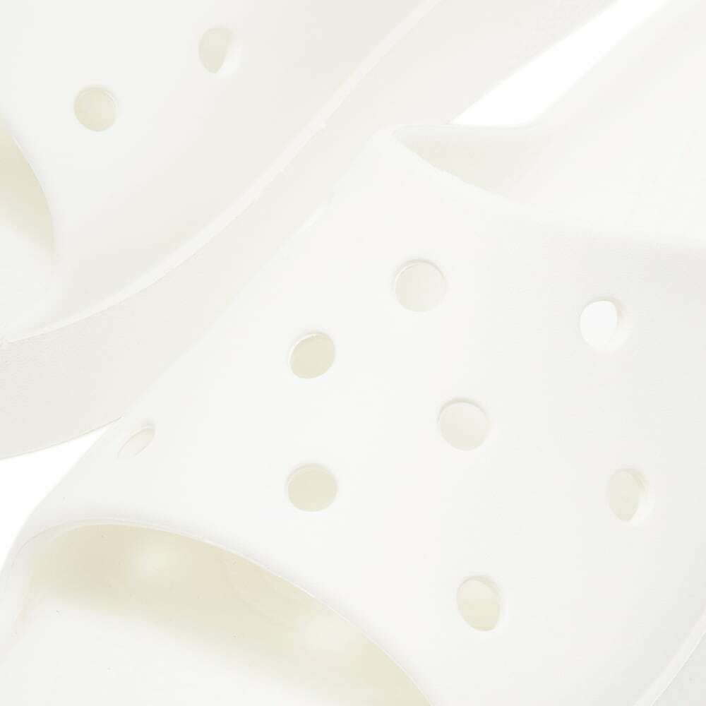 Crocs Classic Platform Slide in White Crocs