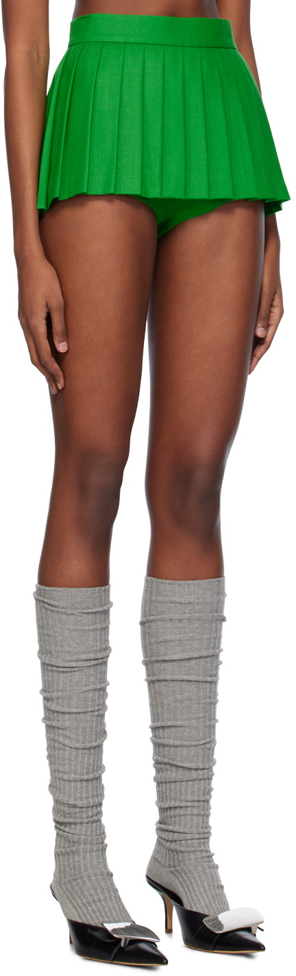 Pushbutton SSENSE Exclusive Green Skort Pushbutton