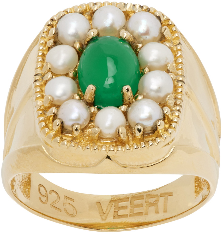 VEERT Gold 'The Royal Signet' Ring VEERT
