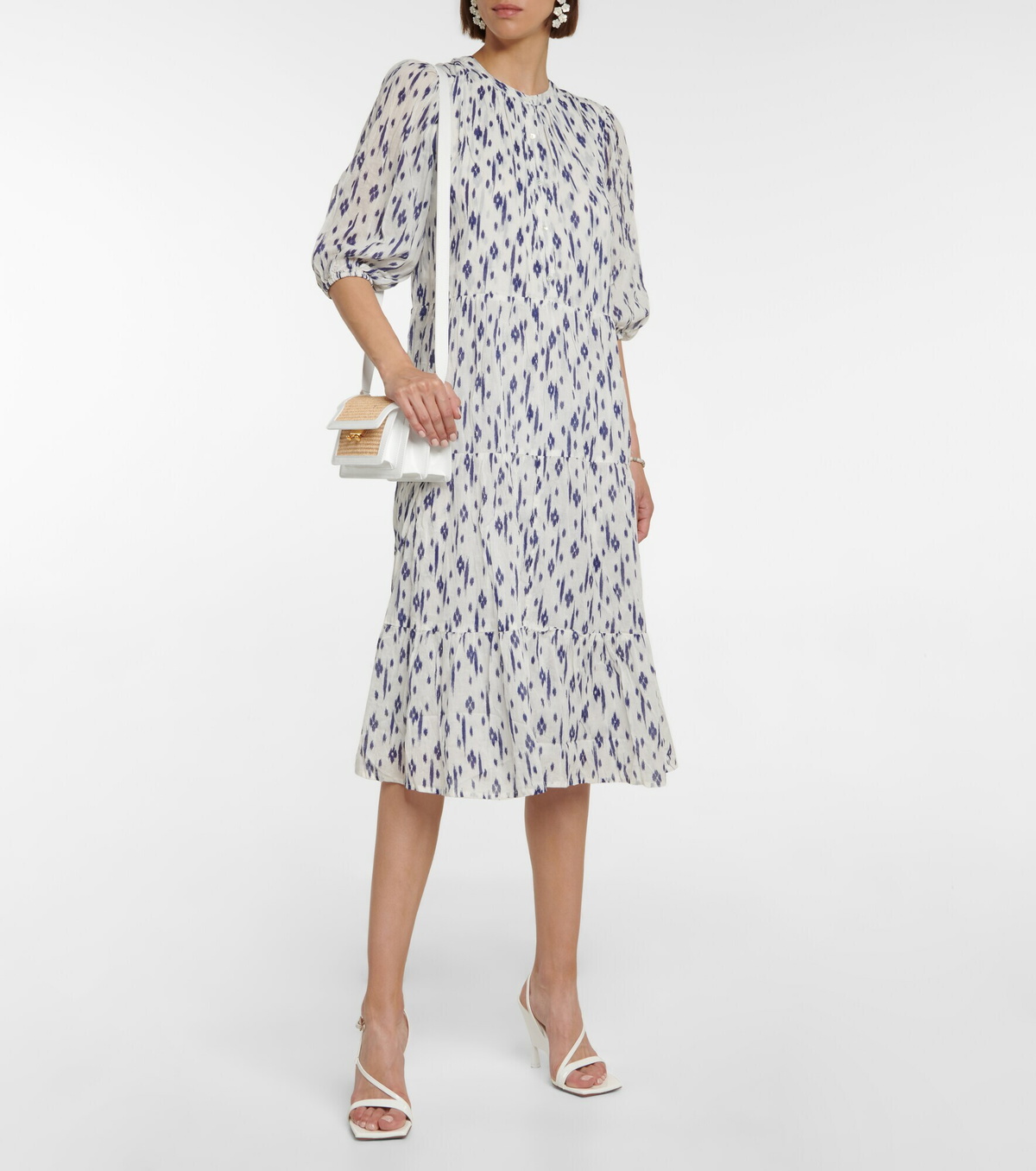 Velvet - Wendy printed midi dress Velvet