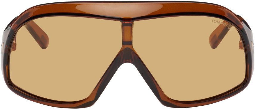 TOM FORD Brown Cassius Sunglasses TOM FORD