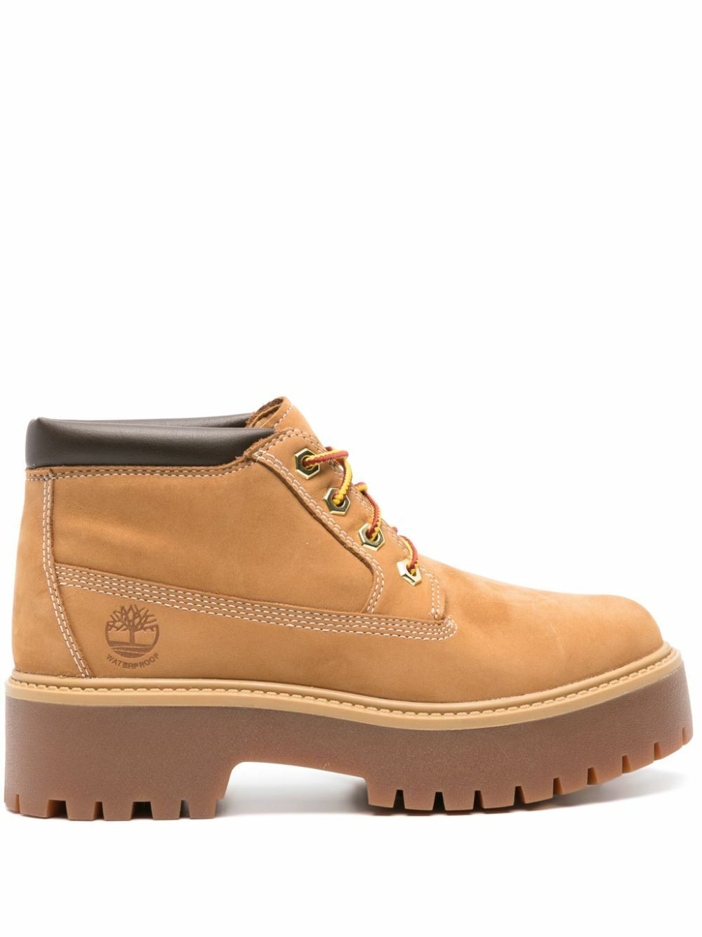 TIMBERLAND - Lace-up Leather Ankle Boot Timberland