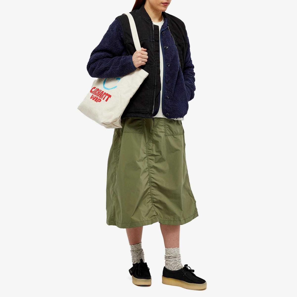 YMC Women's Beach Jacket in Navy YMC