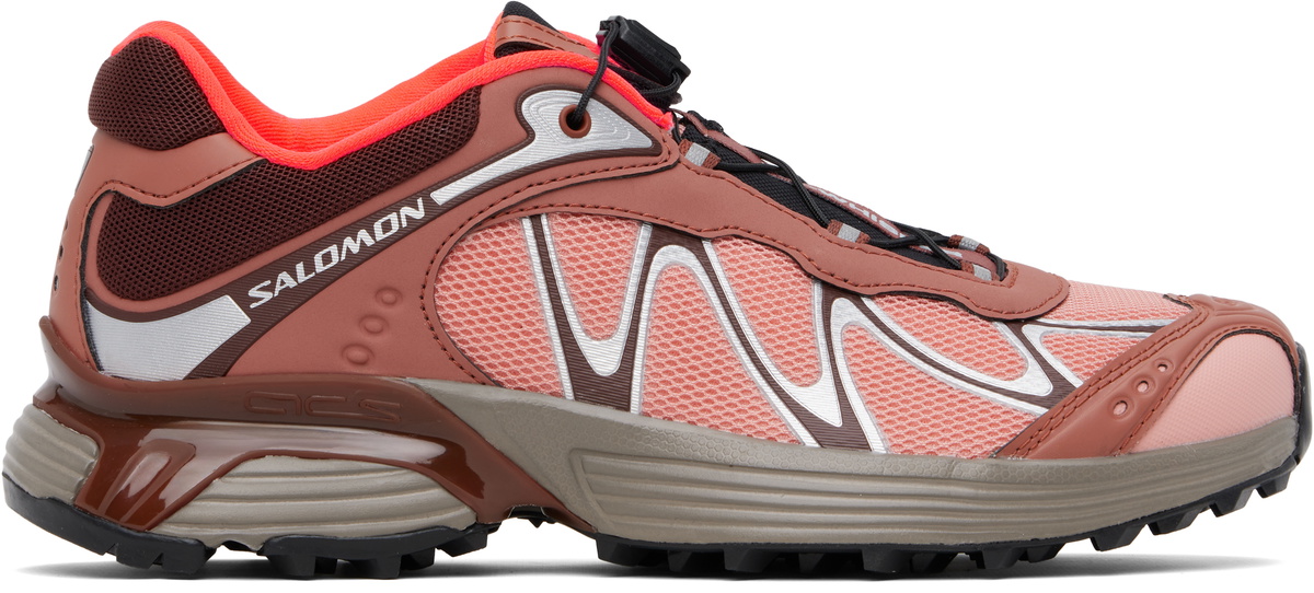 Salomon Burgundy & Pink XT-Whisper Sneakers Salomon