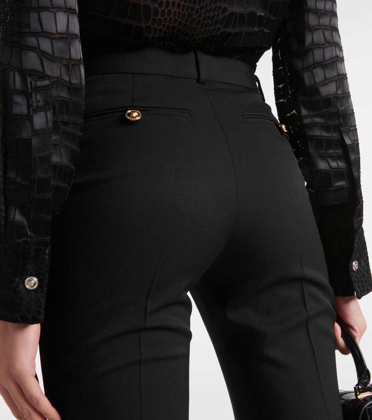 Versace Wool blend pants Versace