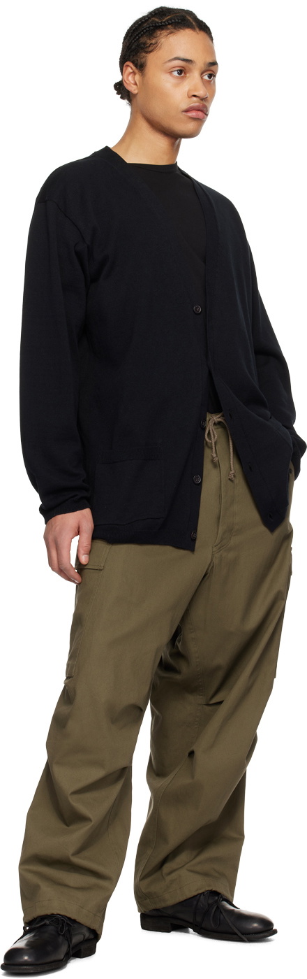 Y's For Men Khaki Drawstring Cargo Pants Y's For Men