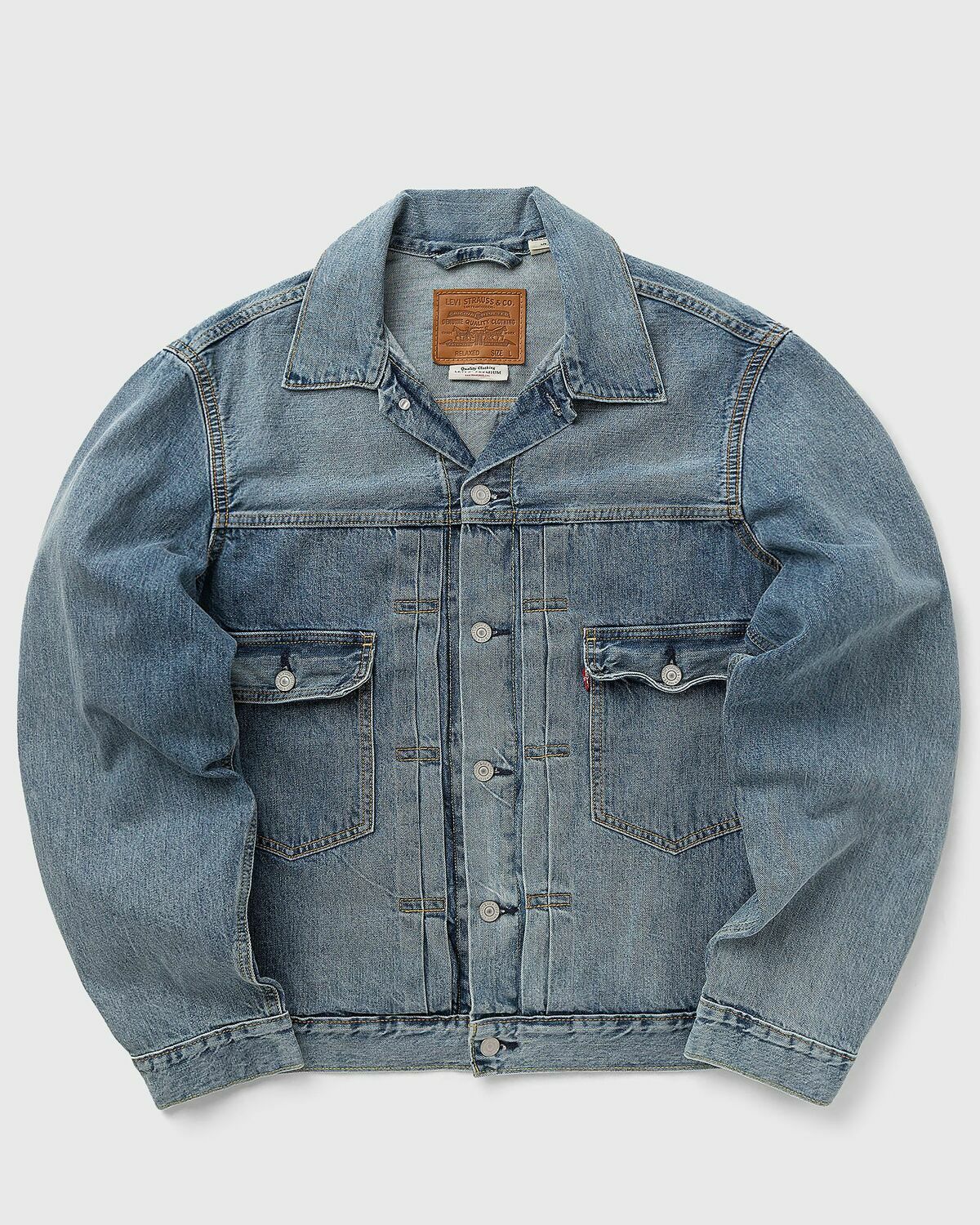 Levis TYPE 2 TRUCKER Blue Mens Denim Jacket Levis