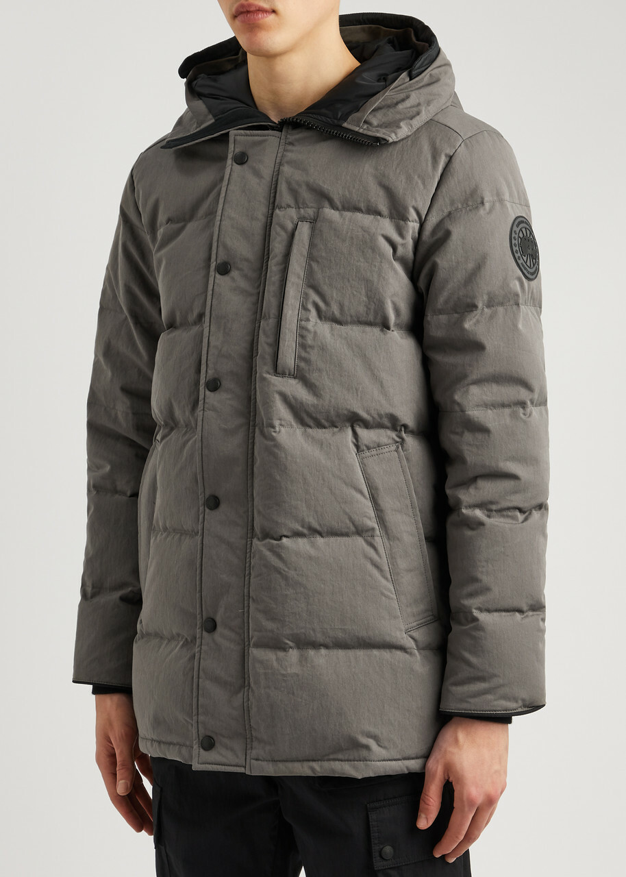 Canada Goose Carson Quilted Cotton-blend Parka Dark Grey Canada Goose