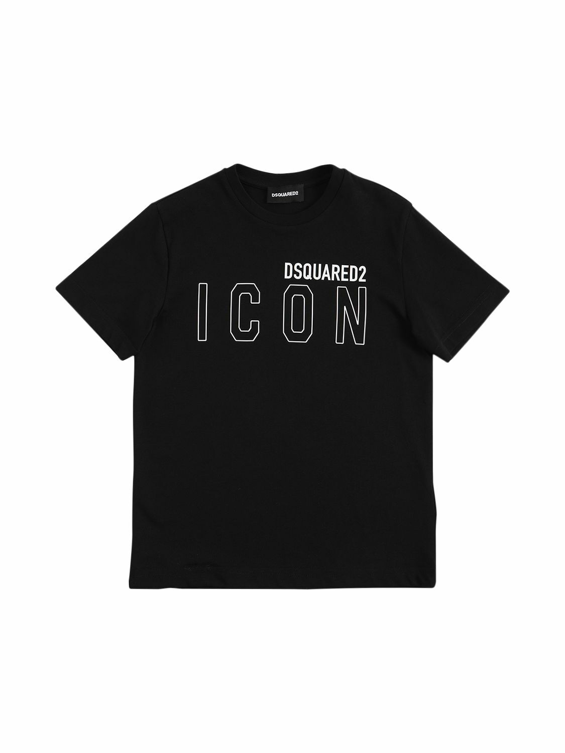 DSQUARED2 Icon Logo Cotton Jersey T-shirt Dsquared2