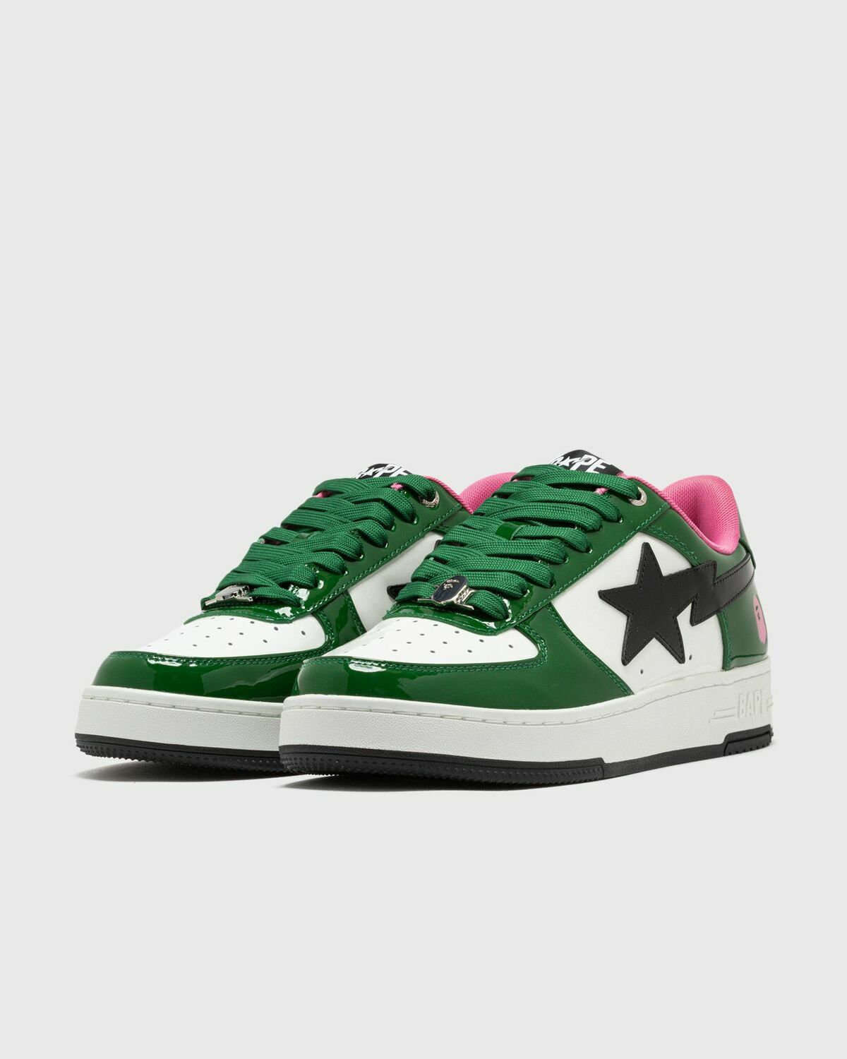 A Bathing Ape Bape Sta #1 M2 Green/White Lowtop A Bathing Ape