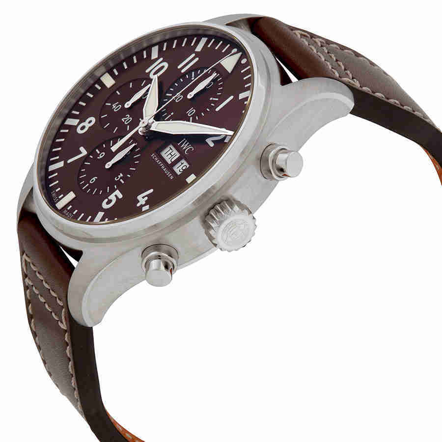 IWC Pilot Antoine de Saint Exupery Chronograph Mens Watch IW377713 IWC