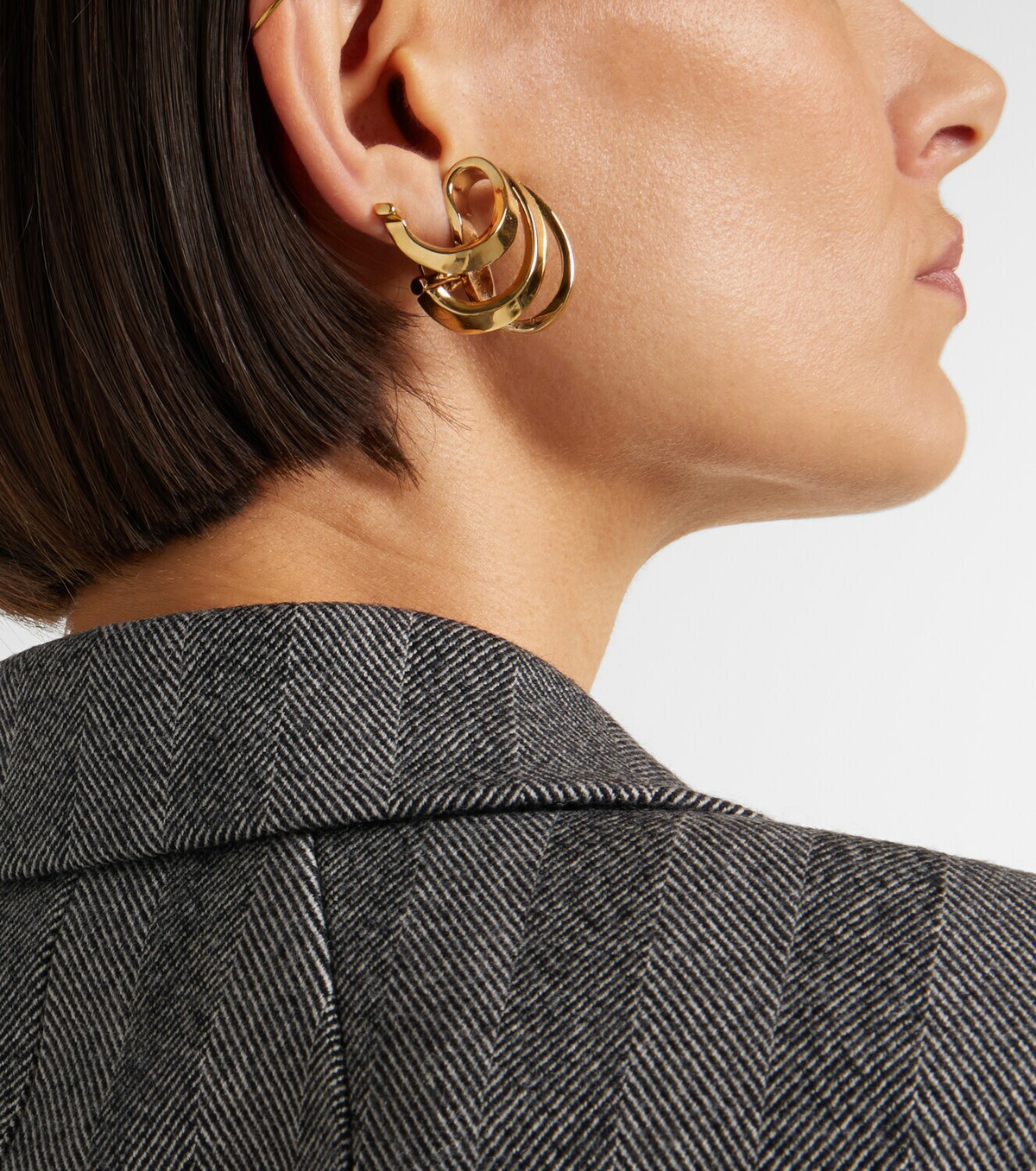 Ferragamo Triple Gancini clip-on earrings Salvatore Ferragamo