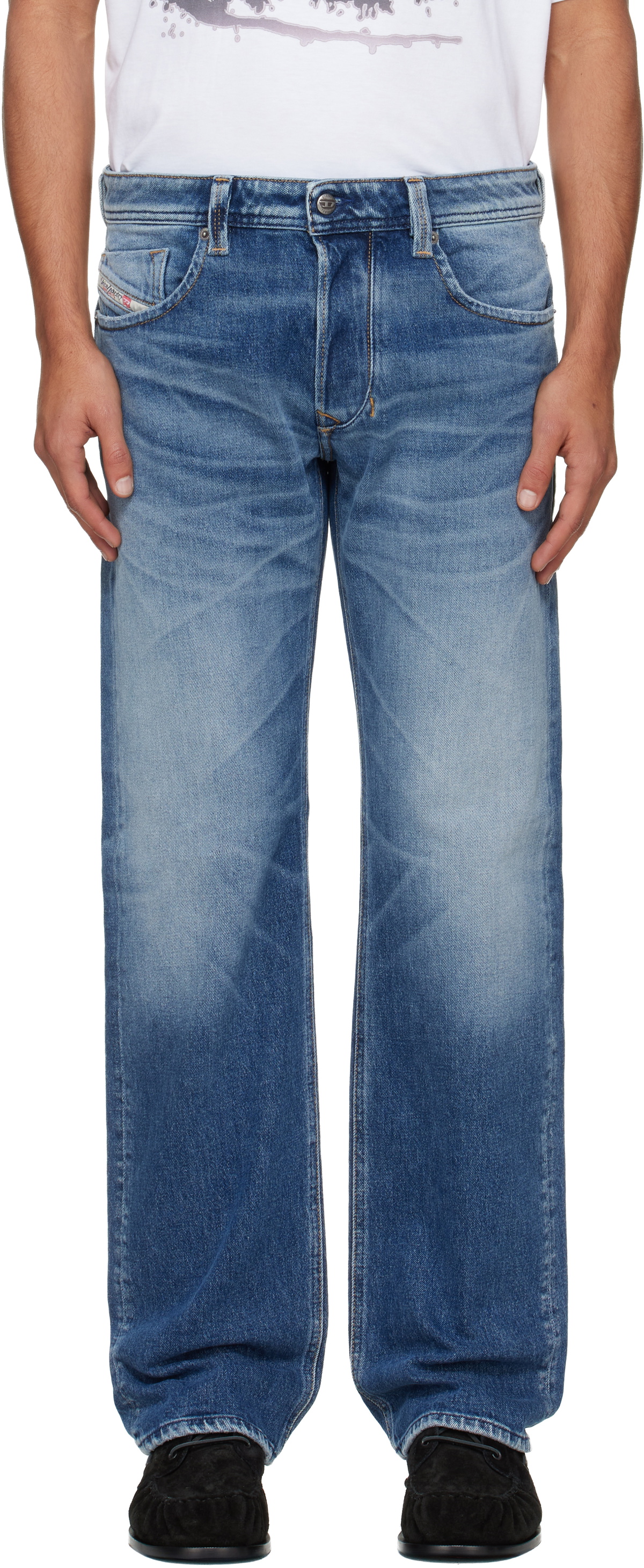 Diesel Blue Regular 1985 Larkee Jeans Diesel