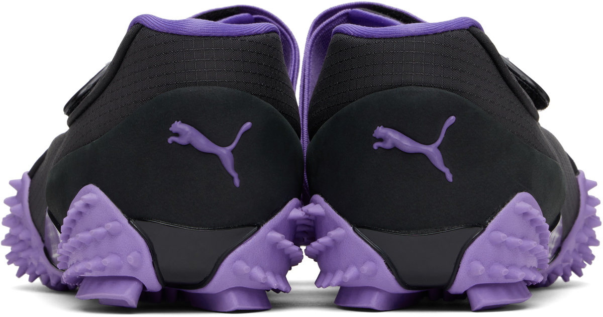 PUMA Black & Purple Mostro Fey Launch Sneakers Puma