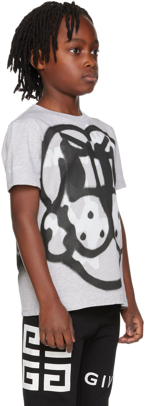 Givenchy Kids Gray Chito Edition T-Shirt Givenchy