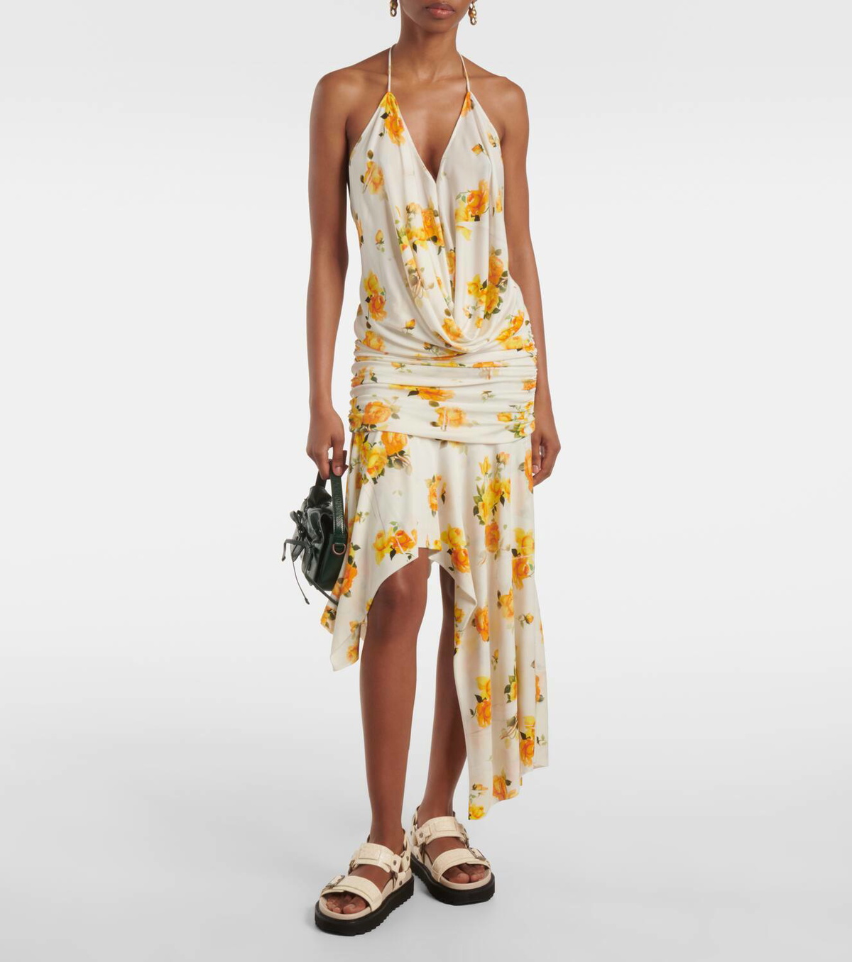 Acne Studios Leather platform sandals Acne Studios