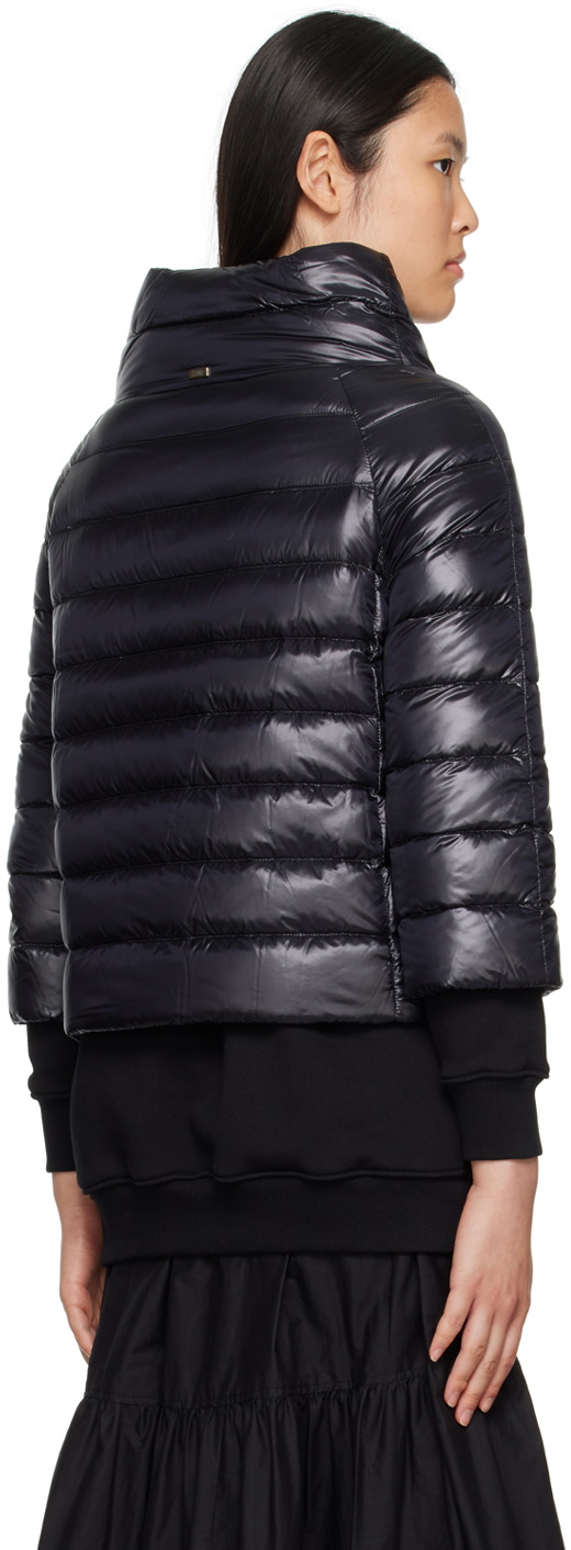 Herno Black Sofia Down Jacket Herno