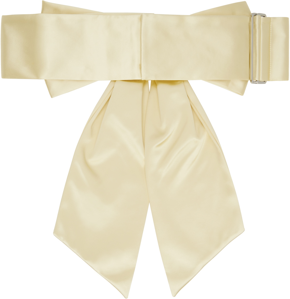 Sandy Liang Beige Bow Boy Scout Bag Sandy Liang