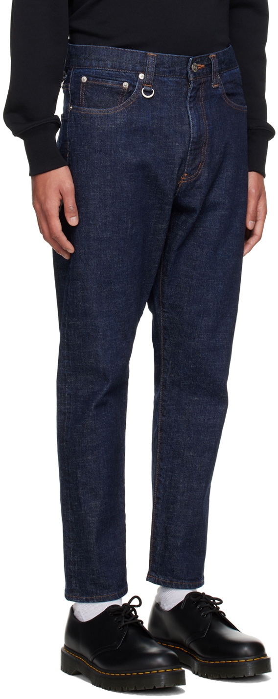 Uniform Experiment Indigo One Wash Jeans Uniform Experiment