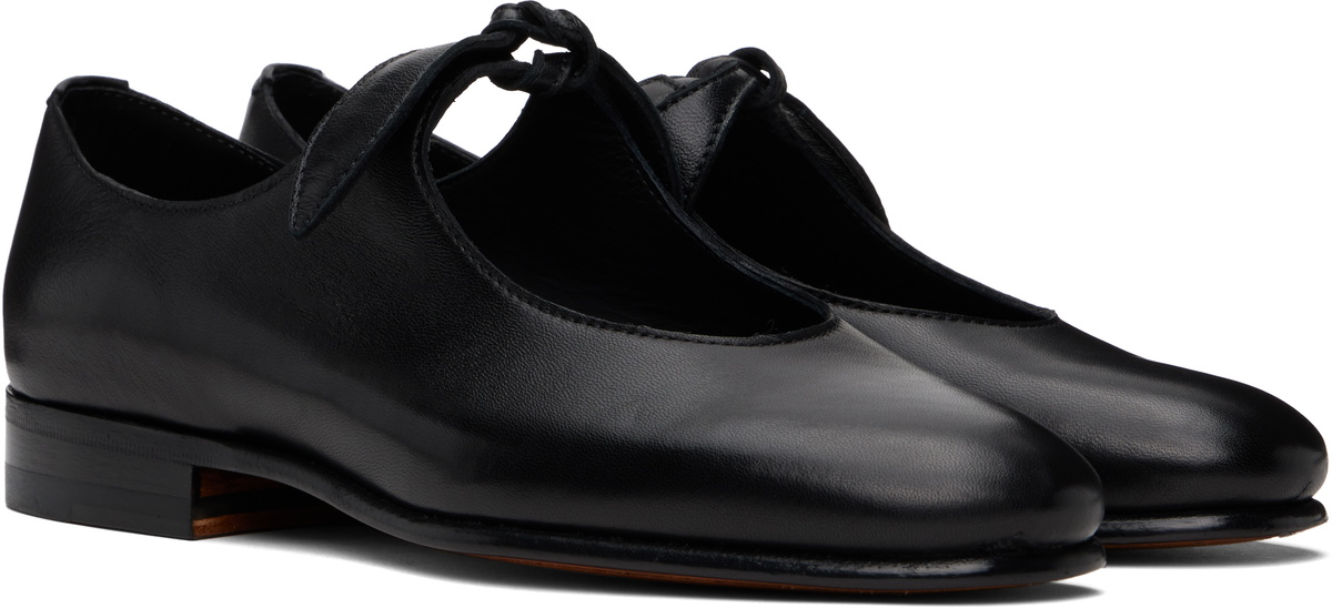 Bode Black Verbena Ballerina Flats Bode