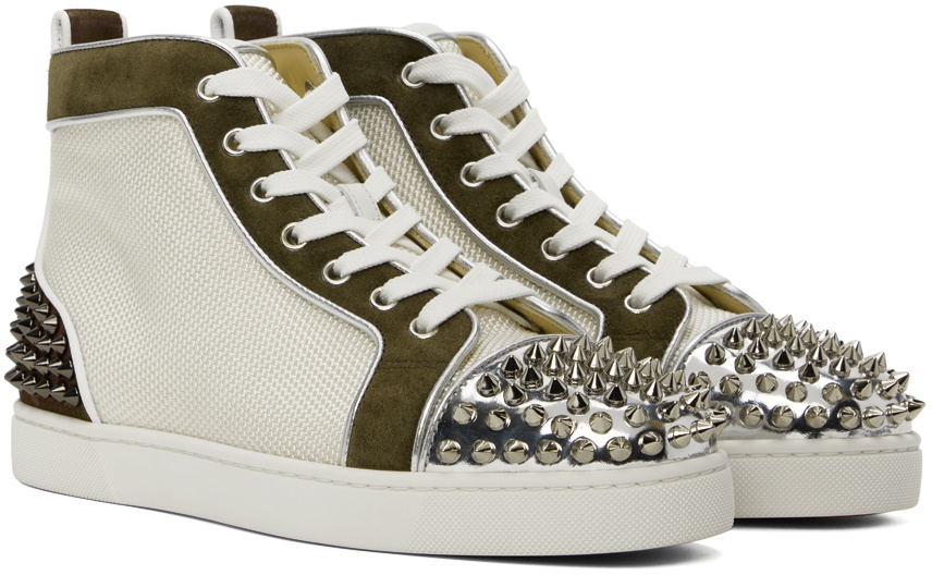 Christian Louboutin Multicolor Lou Spikes 2 Sneakers Christian Louboutin