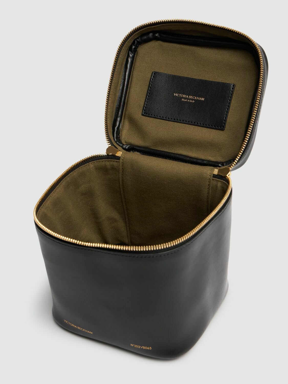 VICTORIA BECKHAM Leather Cube Vanity Case Victoria Beckham