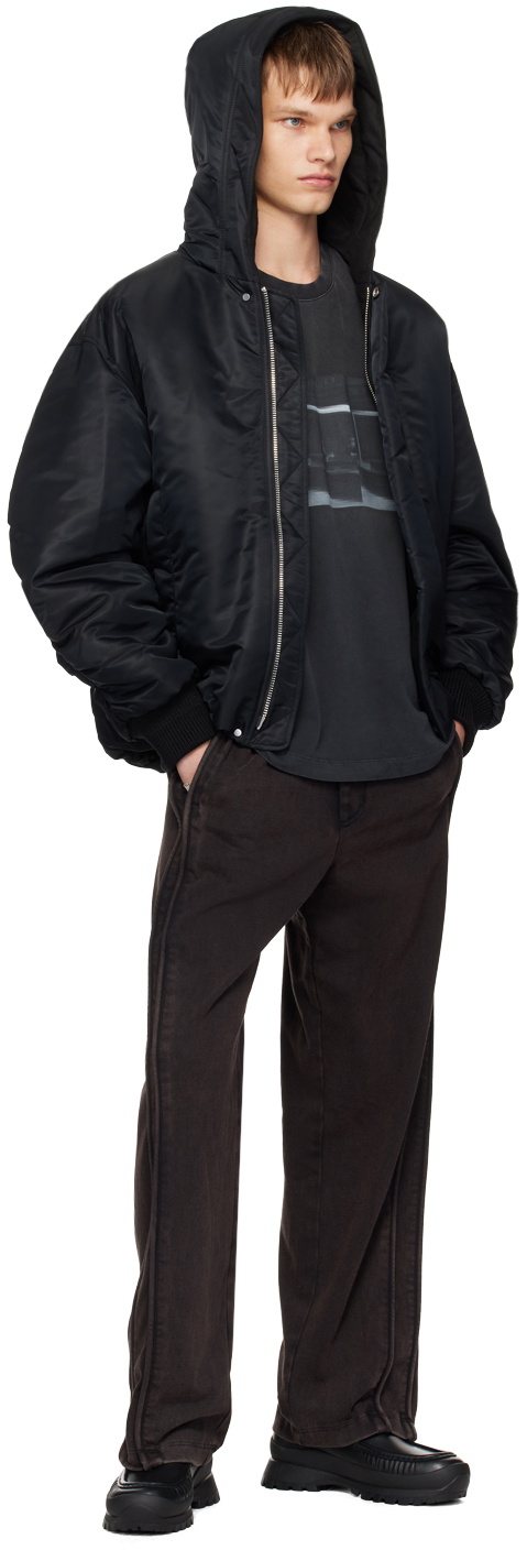 Solid Homme Black Faded Lounge Pants Solid Homme